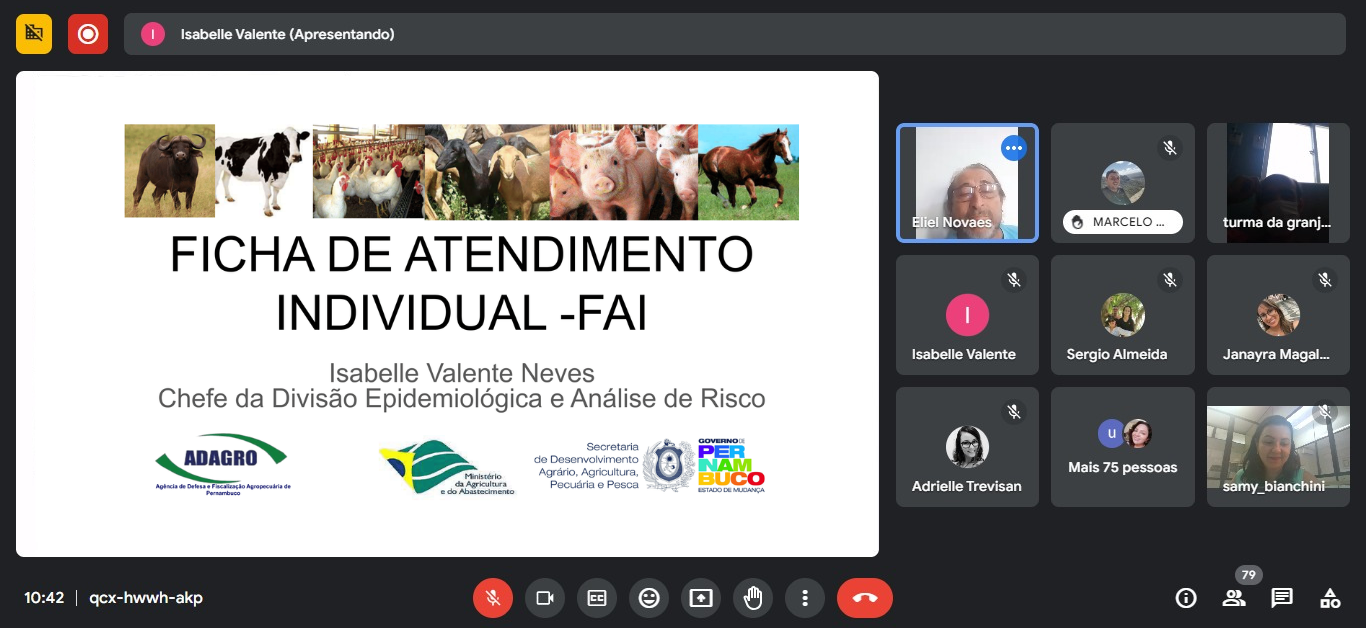 Servidores das áreas de defesa animal e vegetal da Adagro recebem ...